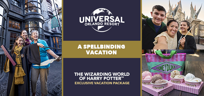 The Wizarding World of Harry Potter™ Exclusive Vacation Package | VAX ...